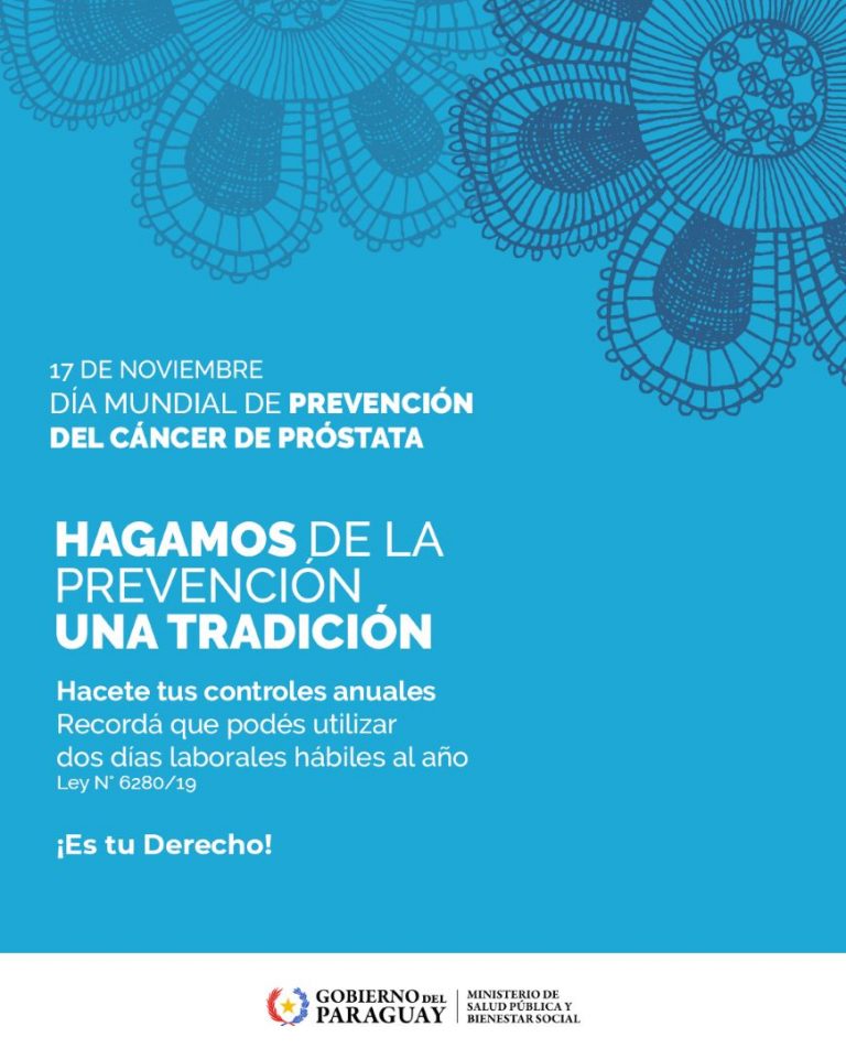 Cáncer de Próstata: ¡Hagamos de la Prevención Una Tradición ...